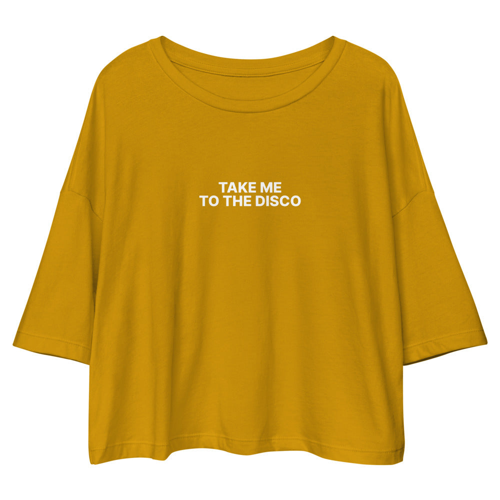 Take Me to the Disco Crop Top – Shift Storm